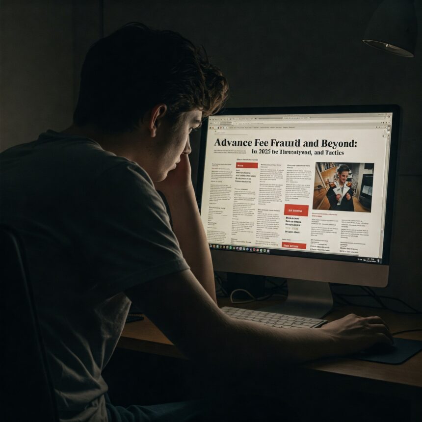 Advance Fee Fraud in 2025 and Beyond: Trends, Threats, and Tactics ...